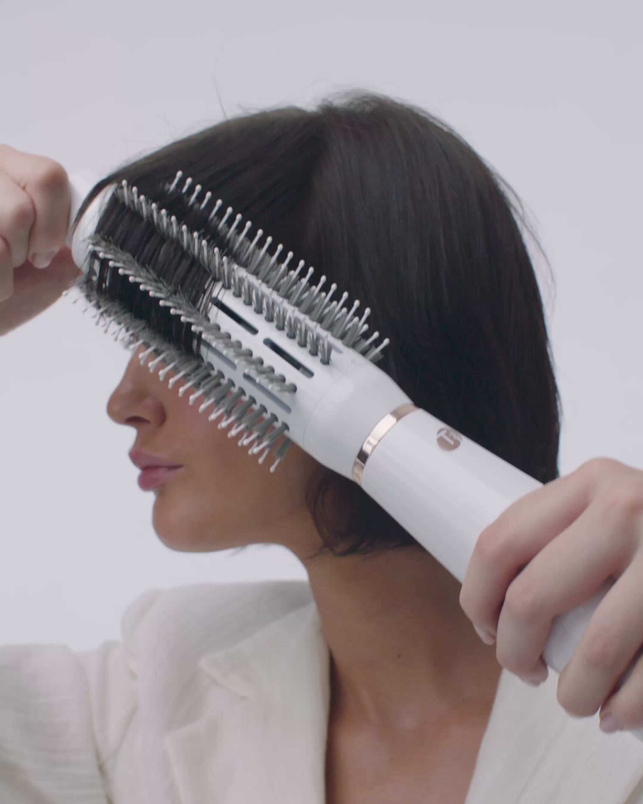 Round Brush Hair Dryer | Ionic Blow Dryer Brush | T3 – T3 Micro